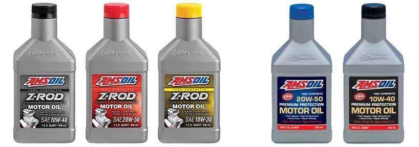 AMSOIL Z-ROD 20W-50 100% Synthetic Motor Oil - AMSOIL Products Online